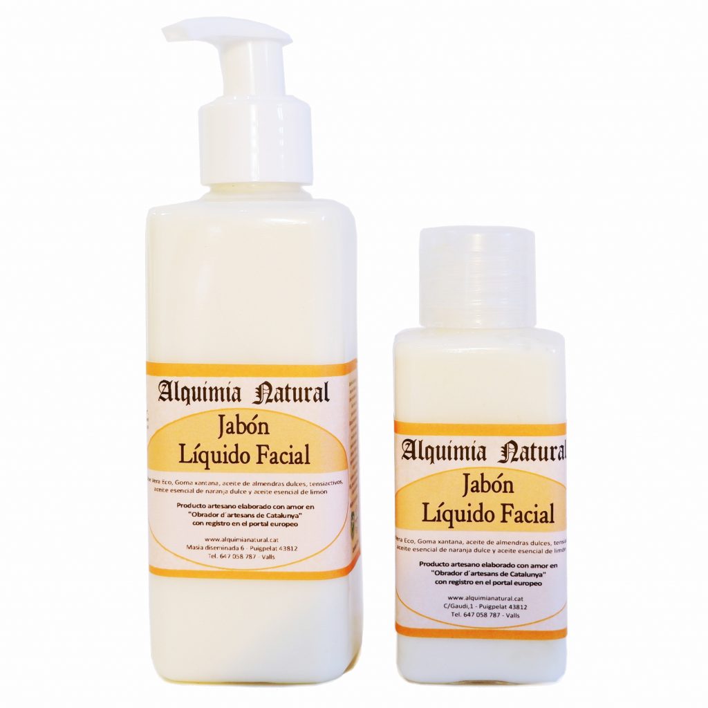 JABON LIQUIDO FACIAL «ORANGE FLOWERS» – AYLANABIO